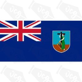 Montserrat Sticker - Vinyl Cut Graphics UK, Signs and Decals